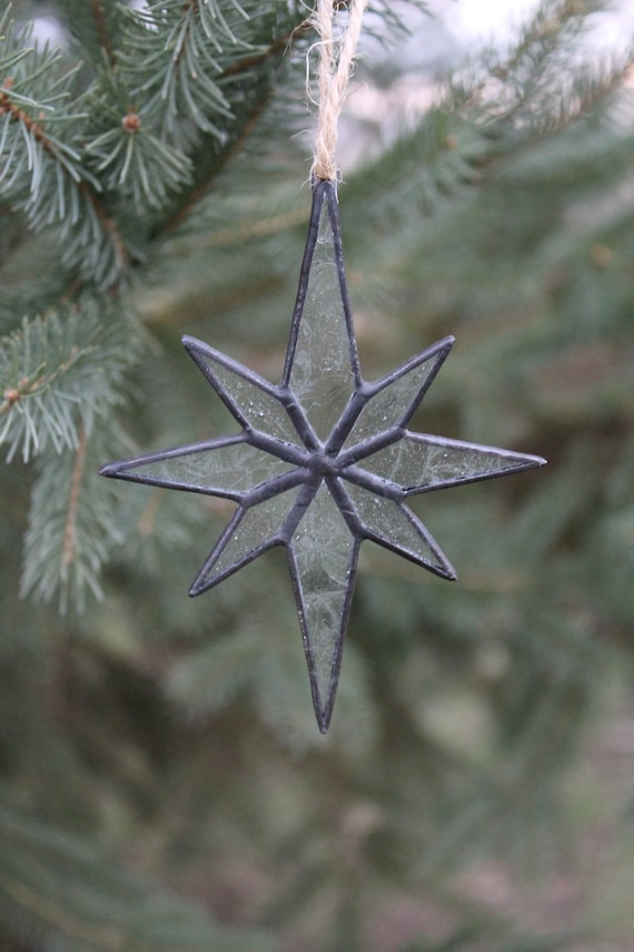 Stained Glass Star Ornament Home & Living Home Décor etna.com.pe