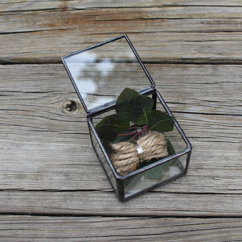 Geometric Ring Box - Etsy