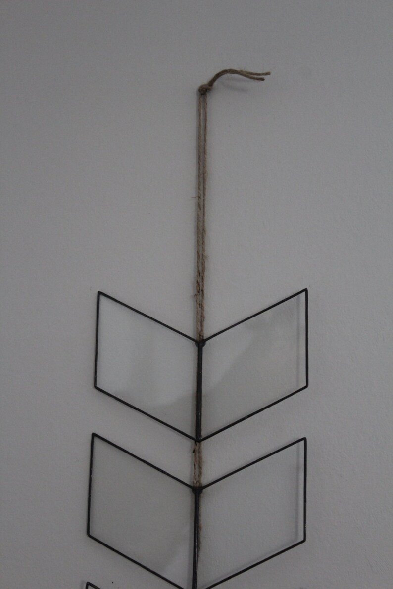 Modern Rustic Arrow Wall Hanging Modern Stained Glass Arrow - Etsy