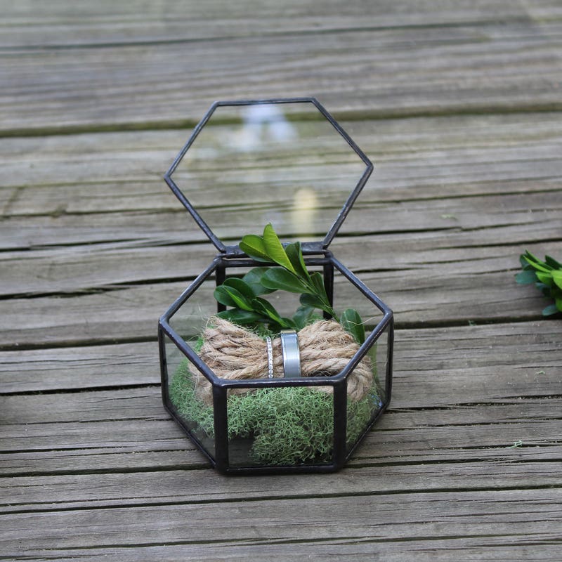 Geometric Ring Box - Etsy