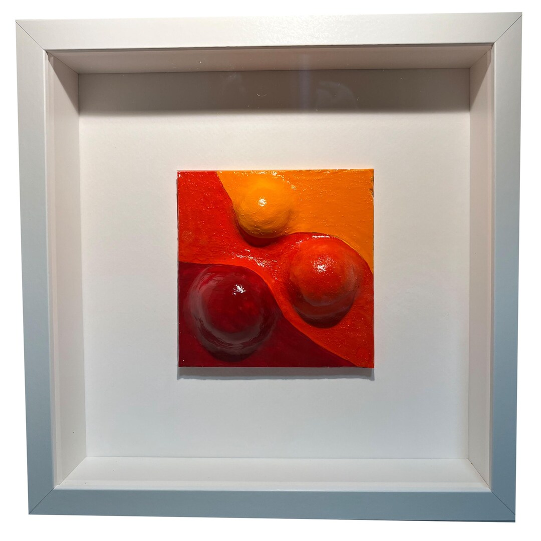 Chromatic Currents: Clay-designed, Plaster-cast Sculptures, Hand ...