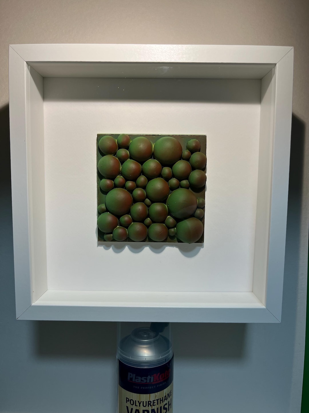 Orbital Clusters: Clay-designed, Plaster-cast Sculptures, Hand-painted ...