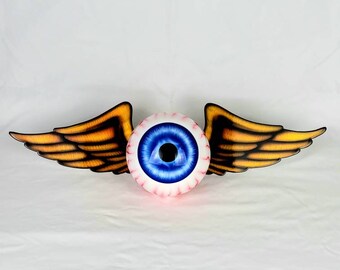 Classic Flying Eyeball | Etsy