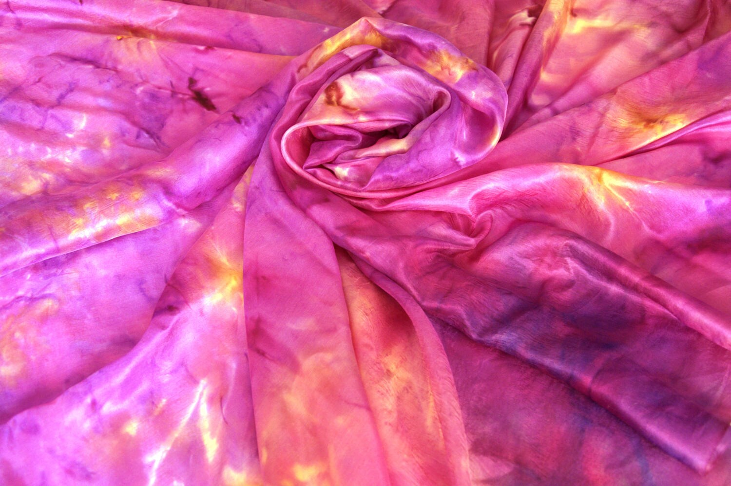 Natural Silk - "fantasy Color"- Fabric of Silk Made for Sewing Tunics ...