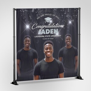 Backdrop + Floor Decal Combo, Graduation Custom Design, Custom Banner ...