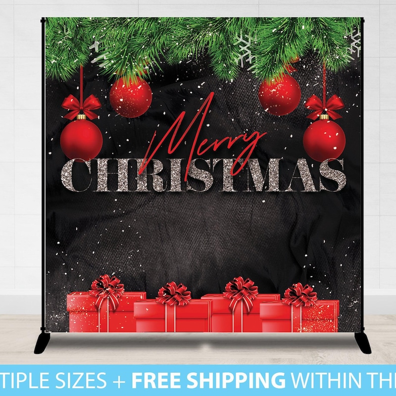 Christmas Party Backdrops - Etsy