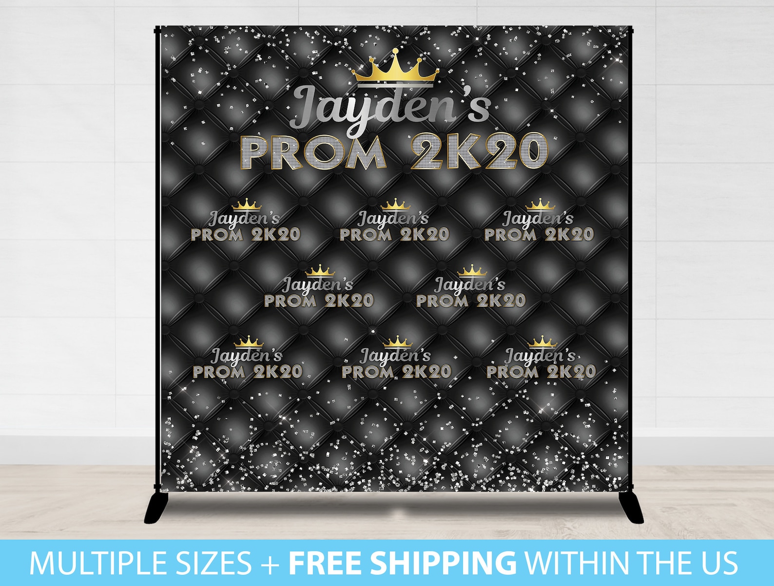 Prom Backdrop Banner Senior Prom Step and Repeat Prom Party - Etsy