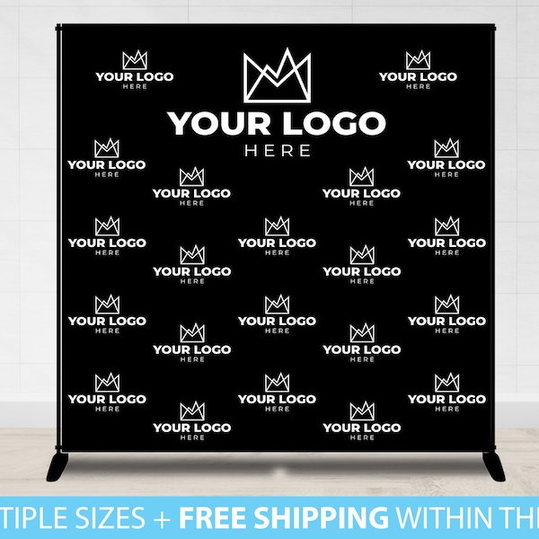 Custom Logo Backdrop - Etsy