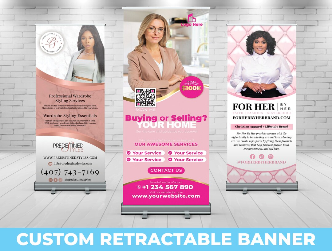 Custom Retractable Banner, Custom Roll Up, Roll up Banner, Roll up ...