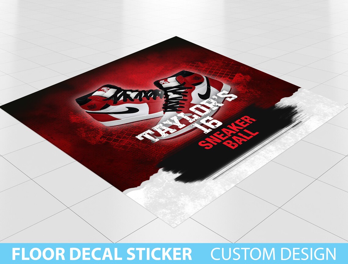 Custom Floor Decal Sticker Removable Sticker Vinyl Floor - Etsy