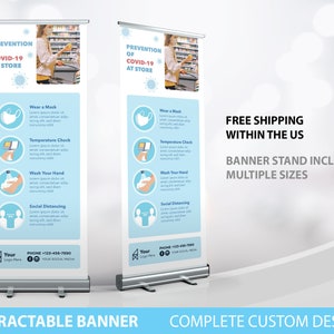 Retractable Banner, Safety Guidelines, Safety Rules, Safety Sign Social ...