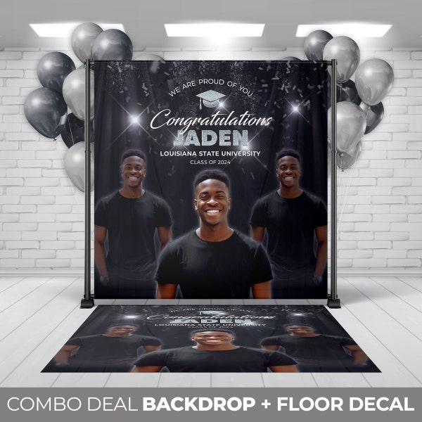 Graduation Party Floor Decal - Etsy