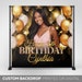 Custom Birthday Backdrop Birthday Party Banner Event Decor - Etsy