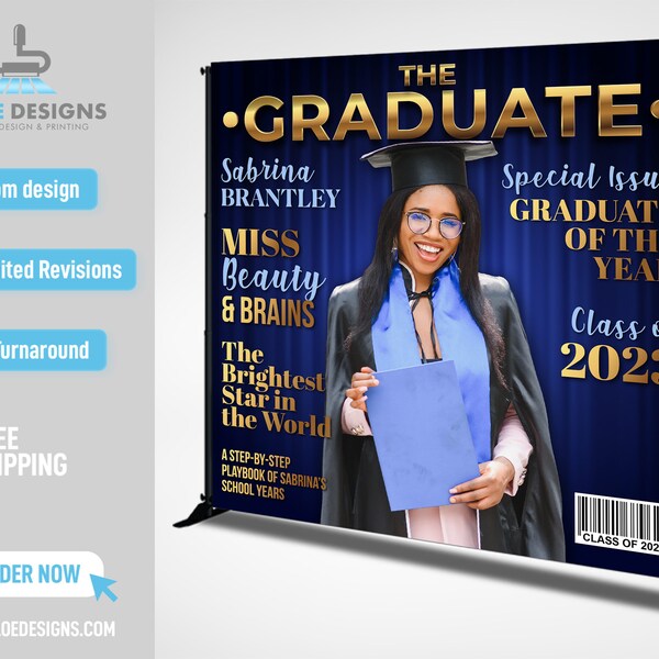 Graduation Photo Backdrop - Etsy