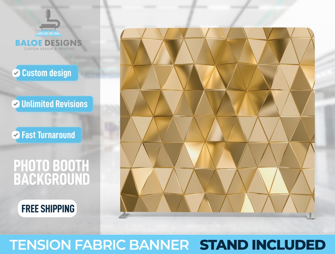 Tension Fabric Backdrop With Stand, Photo Booth Backdrop, 360 Photo ...