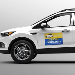 Custom Car Magnets, Car Vehicle Magnet, Car Sticker, Business Car ...