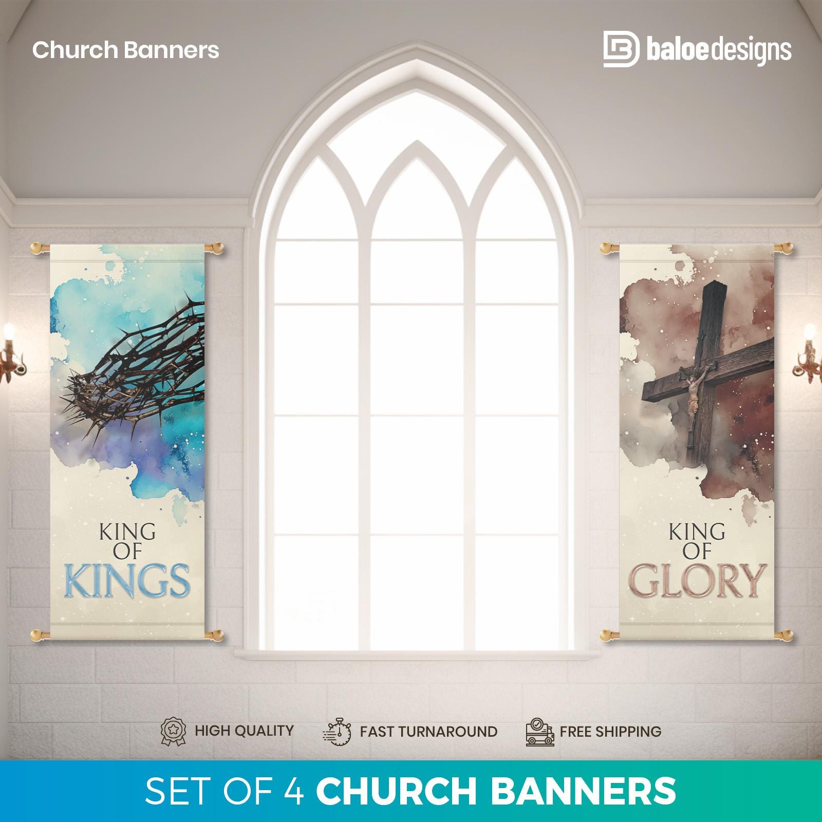 Wedding banners for church | Honestweddingadvice.com