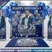 Birthday Party Decor Bundle Deal, Custom Backdrop and Floor Decal ...