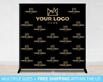 Custom Logo Backdrop | Etsy