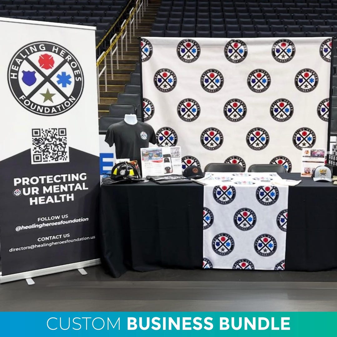 Custom Business Bundle, Event Marketing Display, Pop up Shop Bundle ...