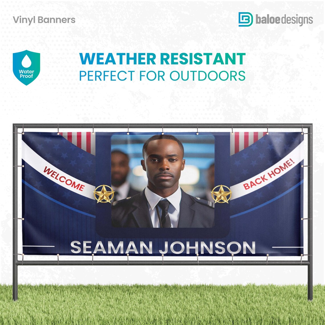 Welcome Home Military Banner, Custom Military Banner, Deployment ...