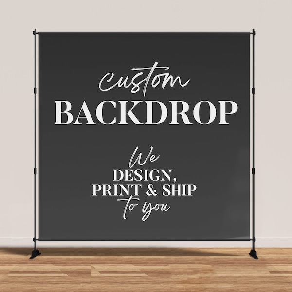 Custom Fabric Backdrop - Etsy