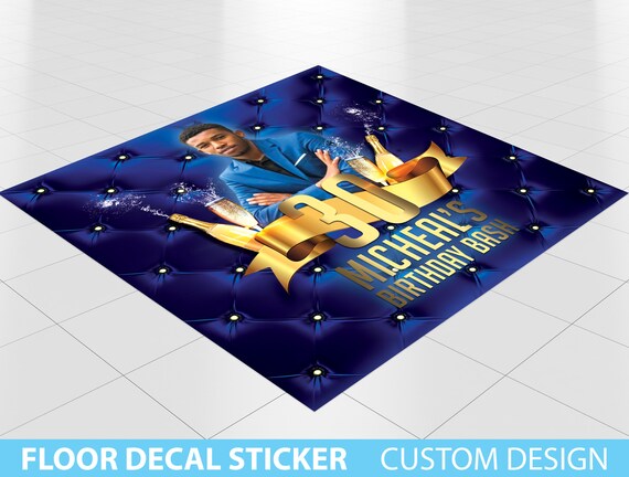 Custom Floor Decal Sticker Removable Sticker Vinyl Floor - Etsy