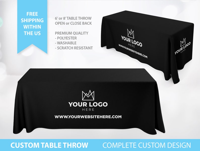 Custom Table Throw Custom Table Cloth Custom Table Cover - Etsy