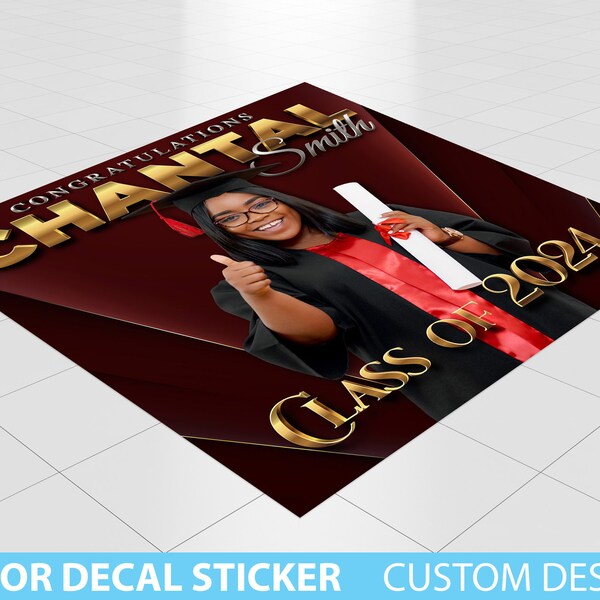 Graduation Floor Decal - Etsy