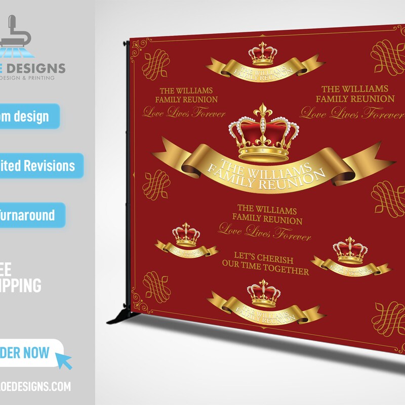 Reunion Banner - Etsy