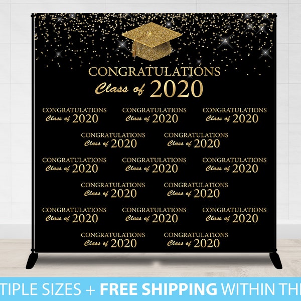 Graduation Backdrop - Etsy