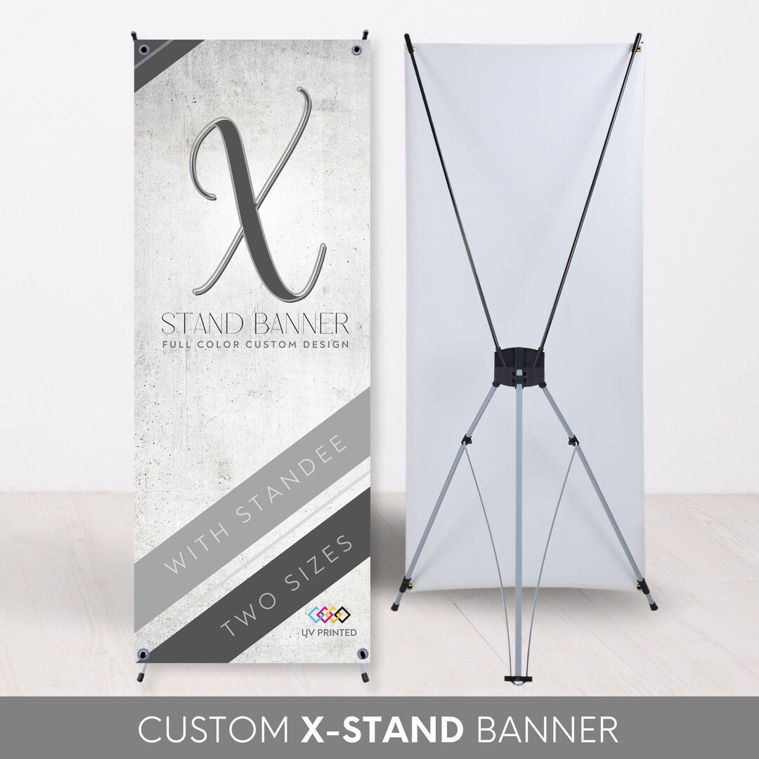 Custom X-stand Banner, Promotional Banner Display, Custom Vinyl Banner ...