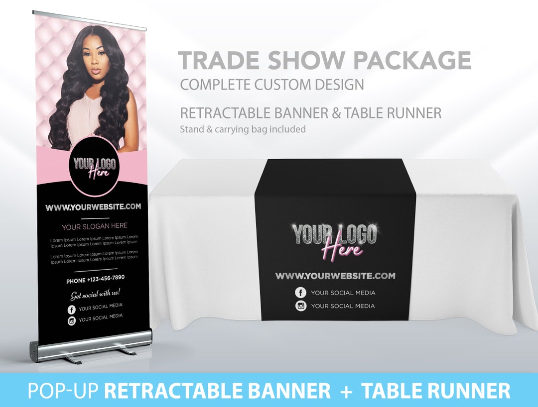 Custom Retractable Banner, Table Runner, Pop up Shop, Pop up Shop ...