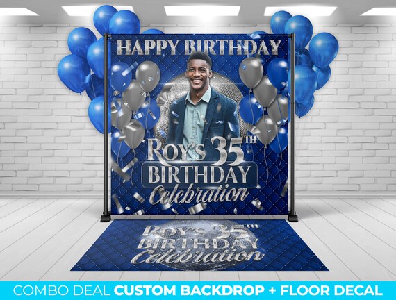 BACKDROP FLOOR DECAL Custom Backdrop and Matching Floor - Etsy