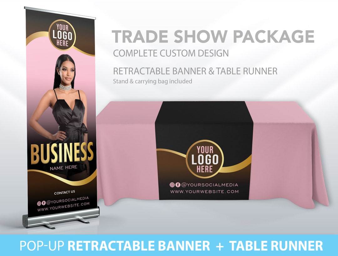 Custom Retractable Banner, Table Runner, Pop up Shop, Pop up Shop ...