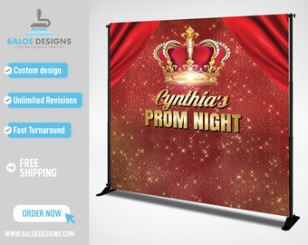 Magazine Cover Prom Printable Backdrop Prom Elegant Backdrop Prom ...