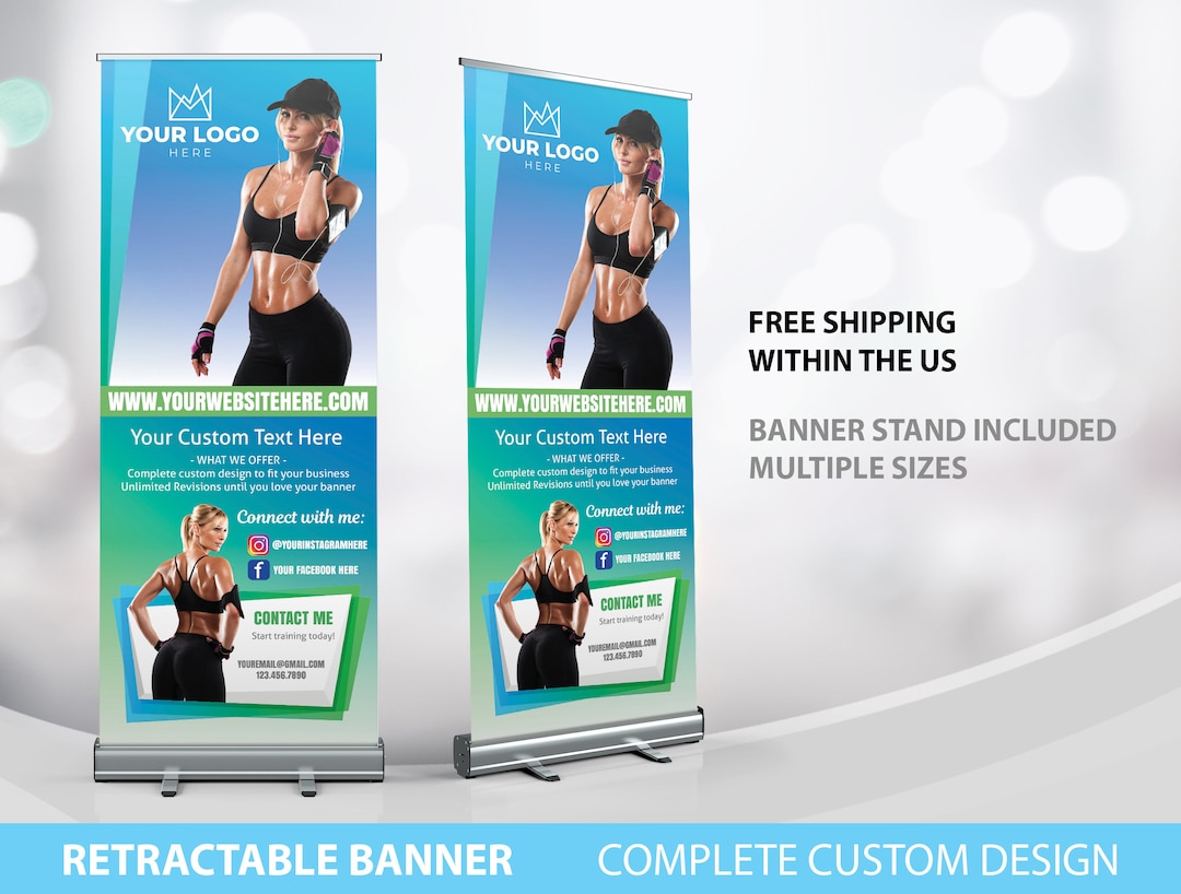 Retractable Banner, Custom Roll up Banner Stand, Pop up Banner Pop up ...