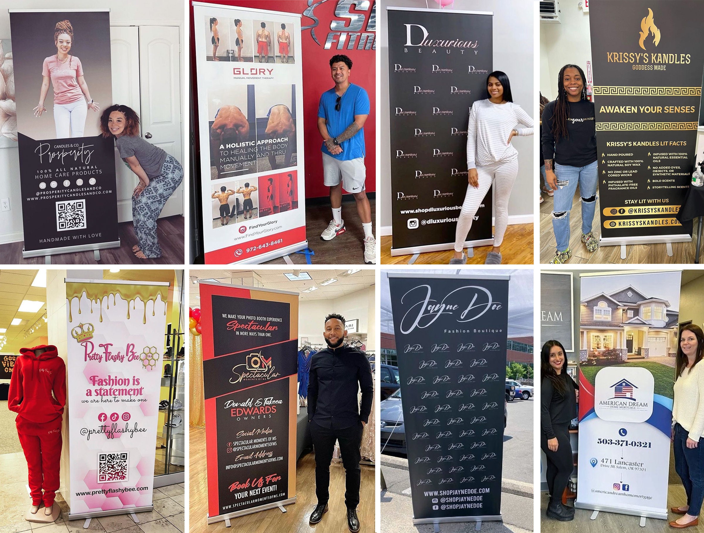 Custom Retractable Banner Custom Roll Up Roll up Banner - Etsy