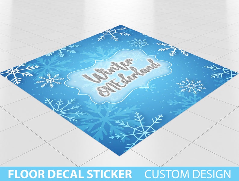 Custom Floor Decal Sticker Removable Sticker Floor Banner - Etsy