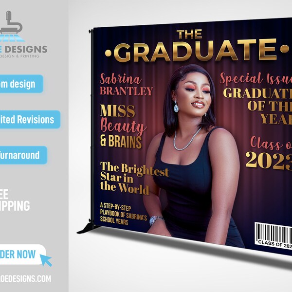 Graduation Photo Backdrop - Etsy