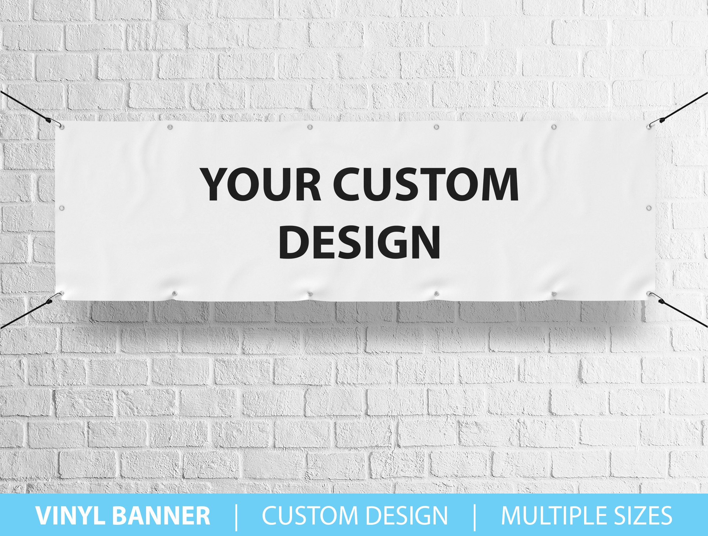 Vinyl Banner With Logo