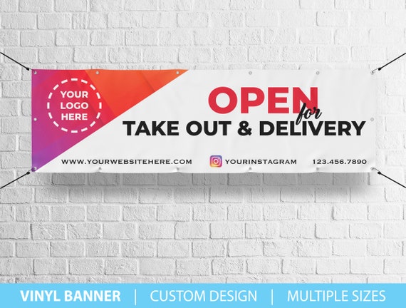 Custom Vinyl Banner Vinyl Banners Outdoor & Indoor Banner - Etsy
