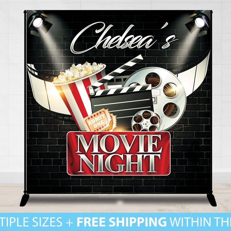 Hollywood Backdrop - Etsy