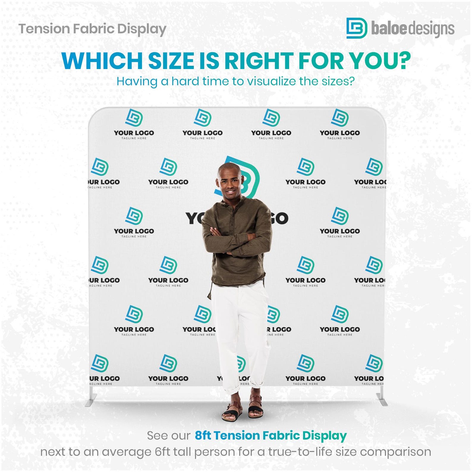 Tension Fabric Display, Trade Show Backdrop Sign Display, Custom ...