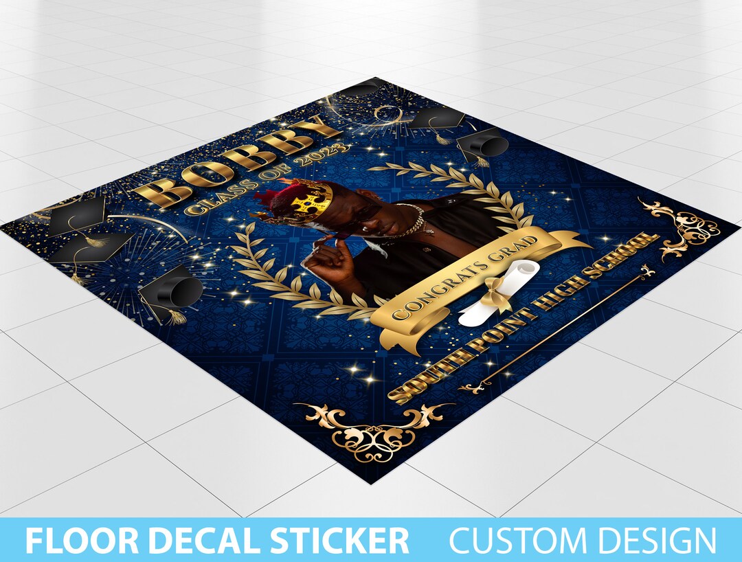 Graduation Floor Decal, Graduation Magazine Cover Decor, Prom, Class of ...