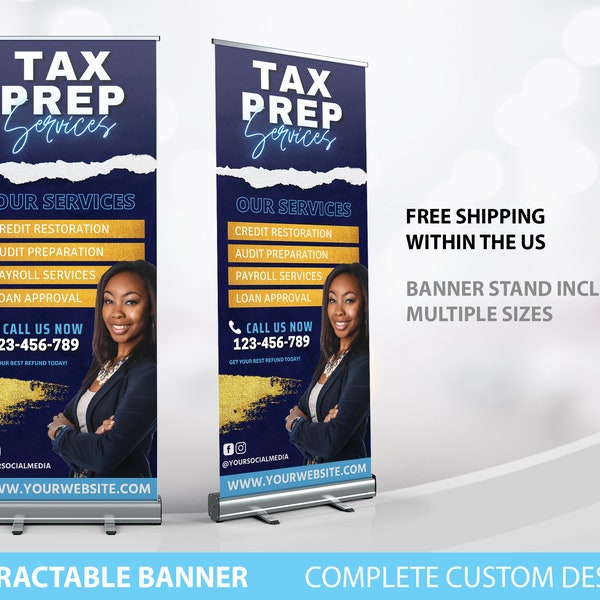 Tax Business Banner - Etsy