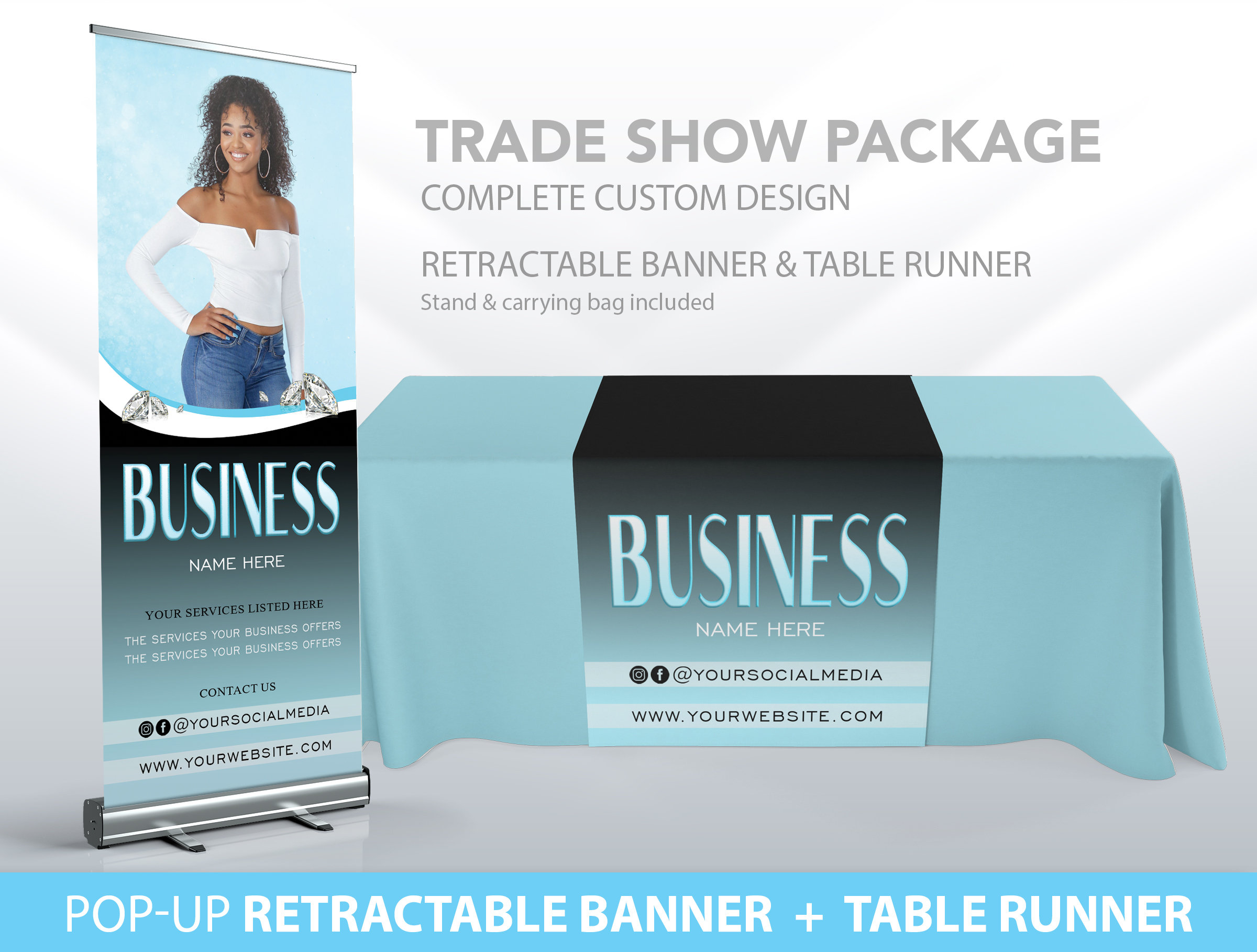 Rectangular Pop Up Banner