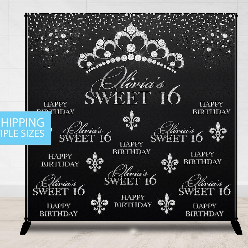 Sweet 16 Banner - Etsy