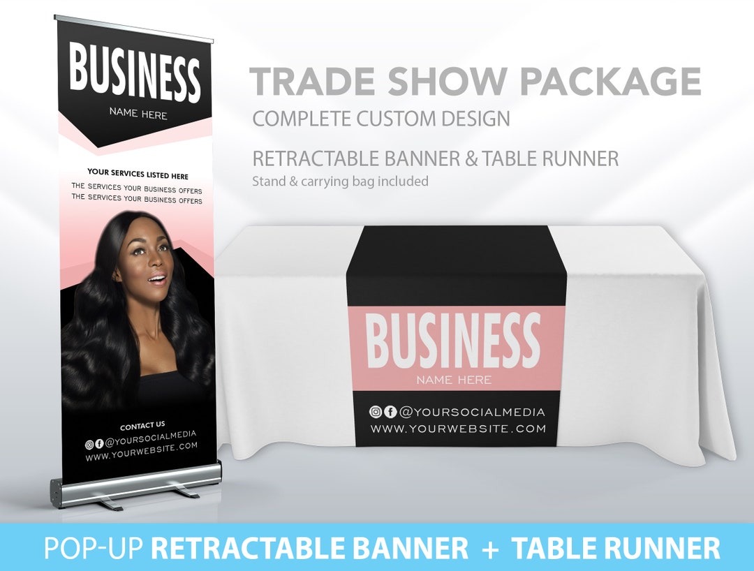 Custom Retractable Banner, Table Runner, Pop up Shop, Pop up Shop ...