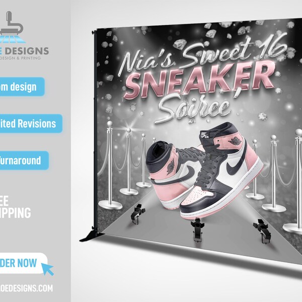 Sneaker Ball Backdrop - Etsy